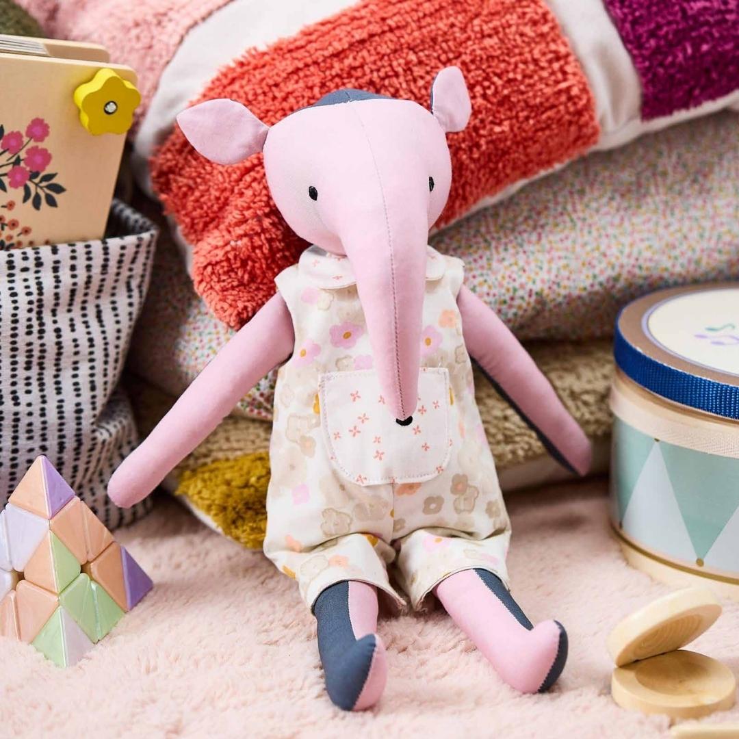 Antoine Anteater Toy Sewing Pattern | Dressimal Series – Sew HQ