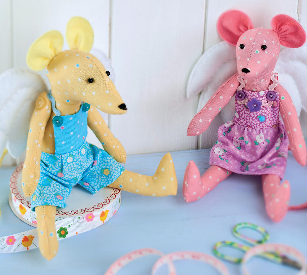 Easy Angel Mouse Toy Sewing Pattern | Sew HQ
