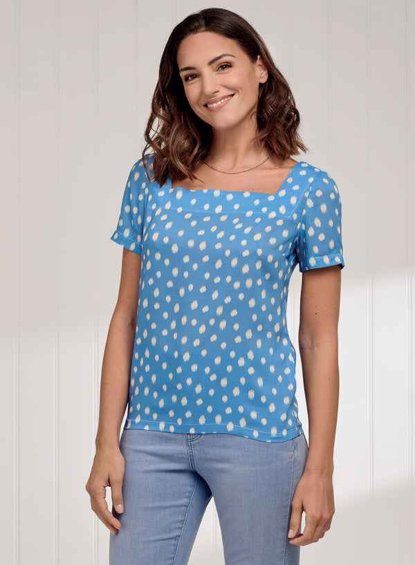 Square-Neck Top Sewing Pattern | Sew HQ